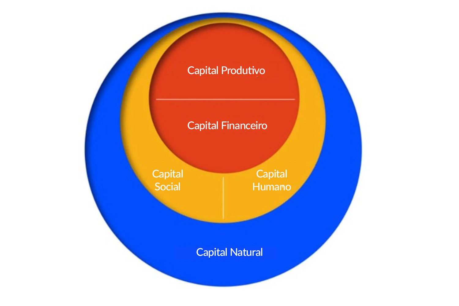 O que defende a teoria dos cinco capitais?
